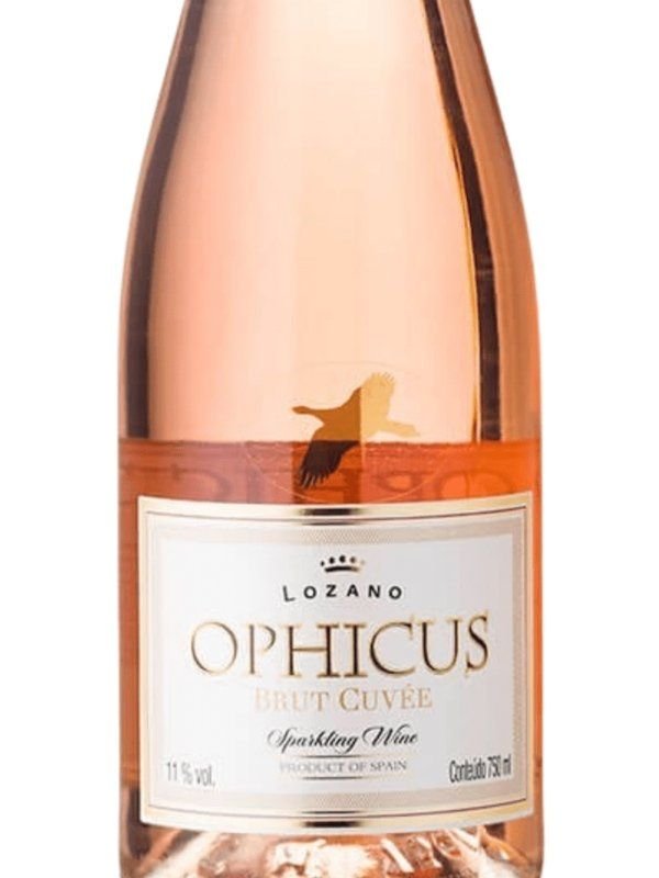Kit 6 Garrafas Espumante Lozano Ophicus Brut Rosé 750 mL